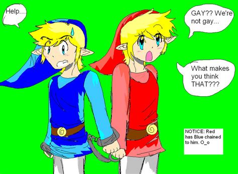 Blue And Redgay By Randommastertor On Deviantart