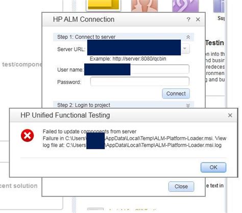 Hp Quality Center Not Able To Connect Hp Alm Through Qtp Connection