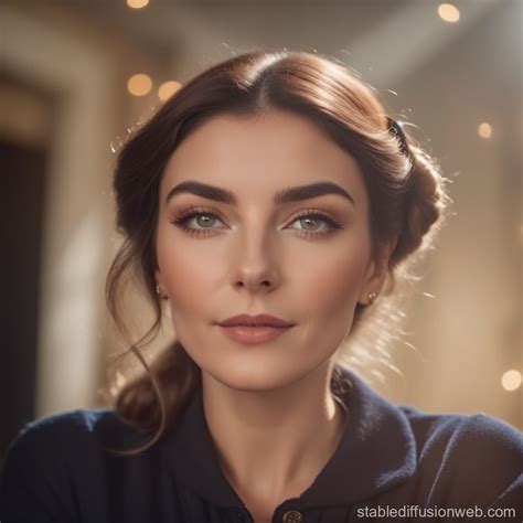 Calico Cat And Lady Stable Diffusion Online