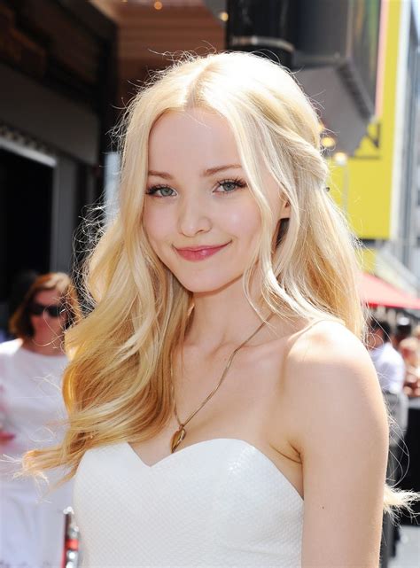 Dove Cameron Busty And Leggy In White Tube Mini Dress Porn Pictures