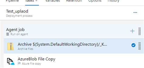 Azure Devops Archive Files And Upload To Storage Error Issue 987