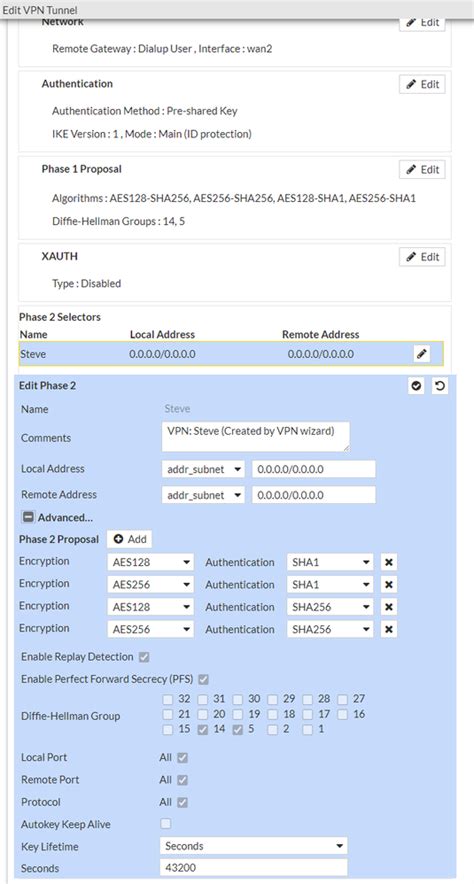 Solved Ipsec Dial Up Vpn Wont Connect After Fw Update Fortinet Community