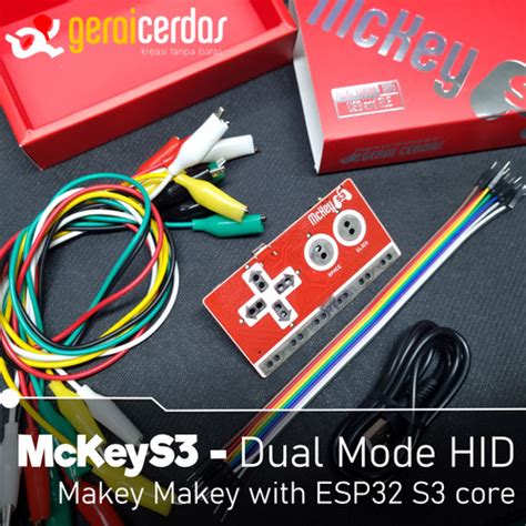 Jual McKey S3 Makey Makey W ESP32 S3 Scratch Compatible Wireless