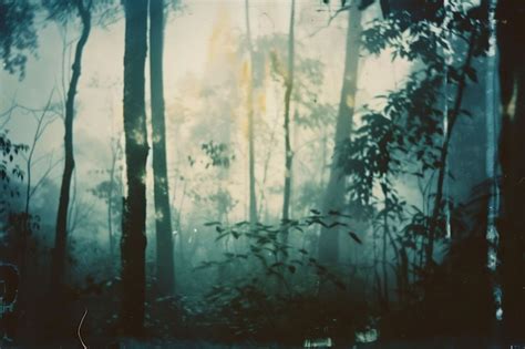 Free Photo Aokigahara Forest Dark Style