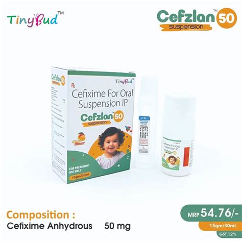 Cefixime 50mg Dry Syrup Packaging Size 30 Ml At ₹ 5476bottle In