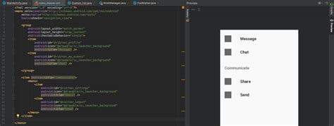 Android Design View Of Xml File Is White And Blank Stack Overflow