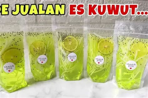 Resep Es Kuwut Minuman Segar Cocok Untuk Ide Jualan Takjil Bulan Puasa Ramadan Timenews