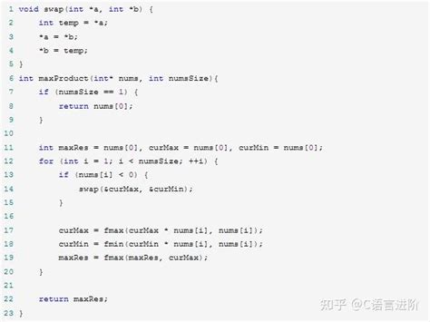 手撕腾讯面试题：乘积最大子数组！两种方法快速求解 知乎