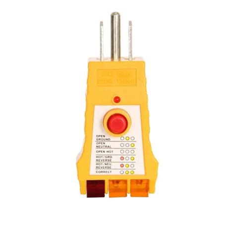 Outlet Tester Receptacle Socket Detector For Standard Ac Outlets