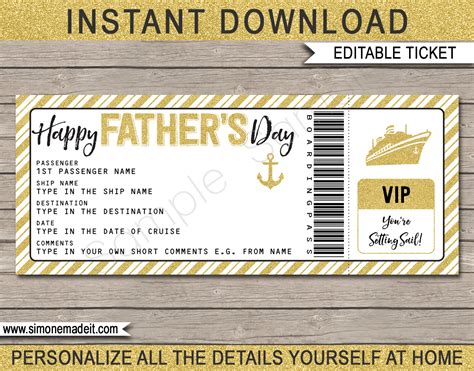 Surprise Disney Cruise Boarding Pass Template Printable Disney Cruise