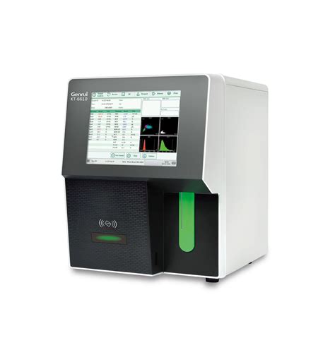 Analizador Hematológico Hemograma de diferenciales Genrui KT Mpmedical
