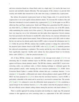 A Lattice Based Joint Encryption Encoding And Modulation Scheme DeepAI