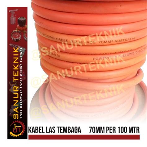 Jual Powerflex Power Flex Welding Cable Kabel Las Tembaga 70mm 100