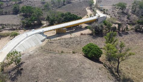 Entrega Rutilio Escandón construcción del Puente Vehicular El Mojón