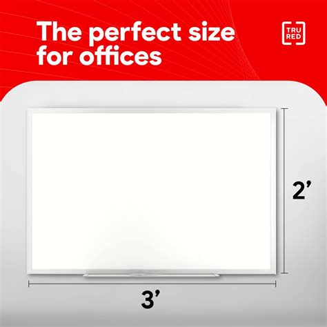Tru Red Melamine Whiteboard 3 X 2 Instruction Manual Tr59355