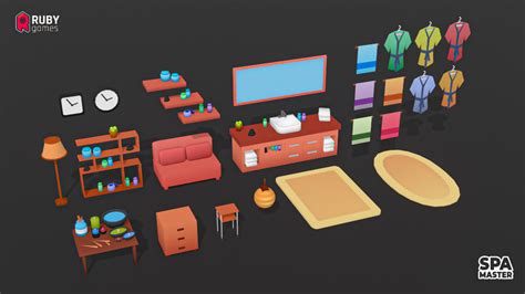 artstation spa master mobile hyper casual game rooms games