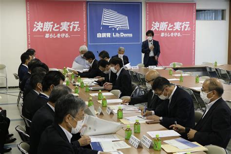 自民党 水道事業促進議員連盟 第18回総会に出席 一般社団法人 日本水道工業団体連合会