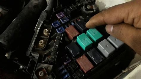 Pgm Fi Main Relay 2000 Honda Accord How To Replace 2002 Hond