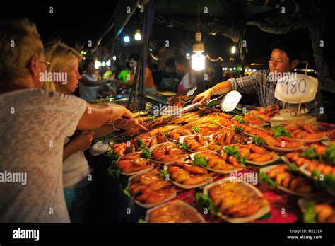 Jomtien Night Market Pattaya Thailand Stock Photo Alamy