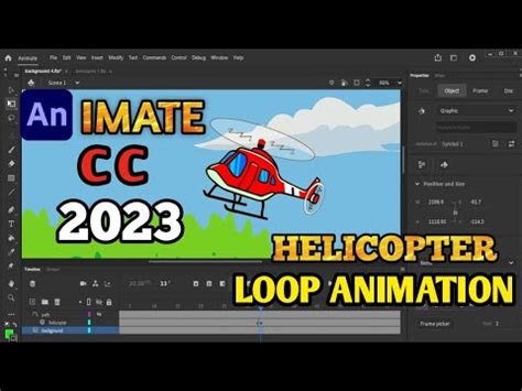 Helicopter Animation--How To Make Animation in Adobe Animate Cc in ...