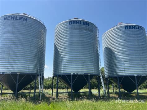 Behlen 5000 Bu 5 Ring Hopper Grain Bin Ritchie Bros Auctioneers