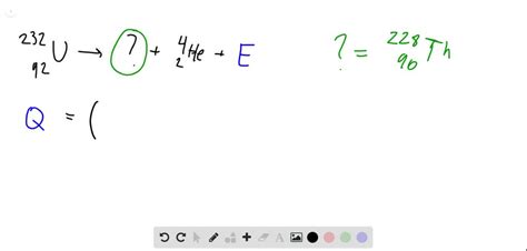 Solved Determine The Missing Nucleus In The Following Reaction And