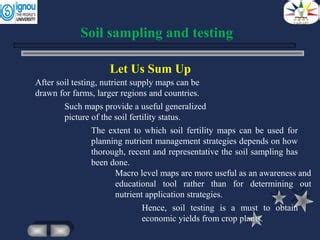 Soil Sampling And Testing PPT
