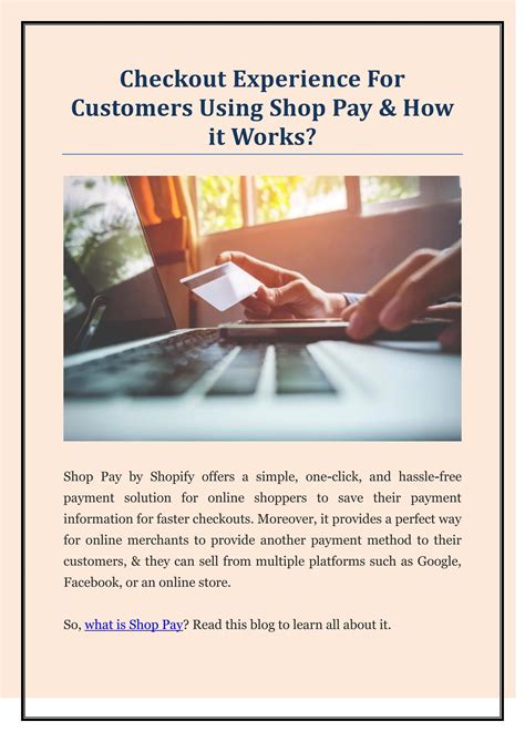 Checkout Experience For Customers Using Shop Pay And How It Works By Seasiainfotechusa Issuu