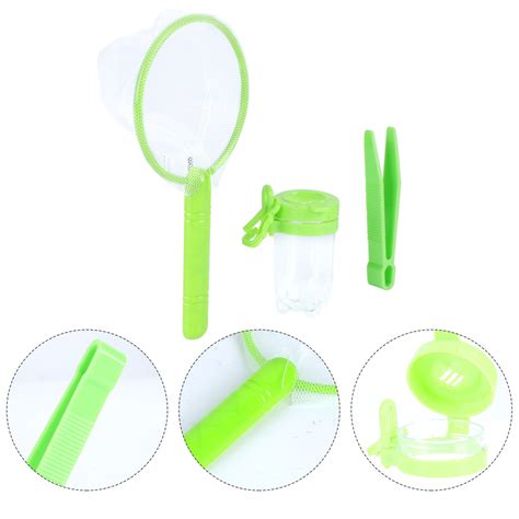 2 Sets Explorer Kit With Life Educational Catcher Net
