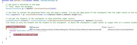 How To Find Out That Stackpanel Is Overflowed With His Content Microsoft Qanda