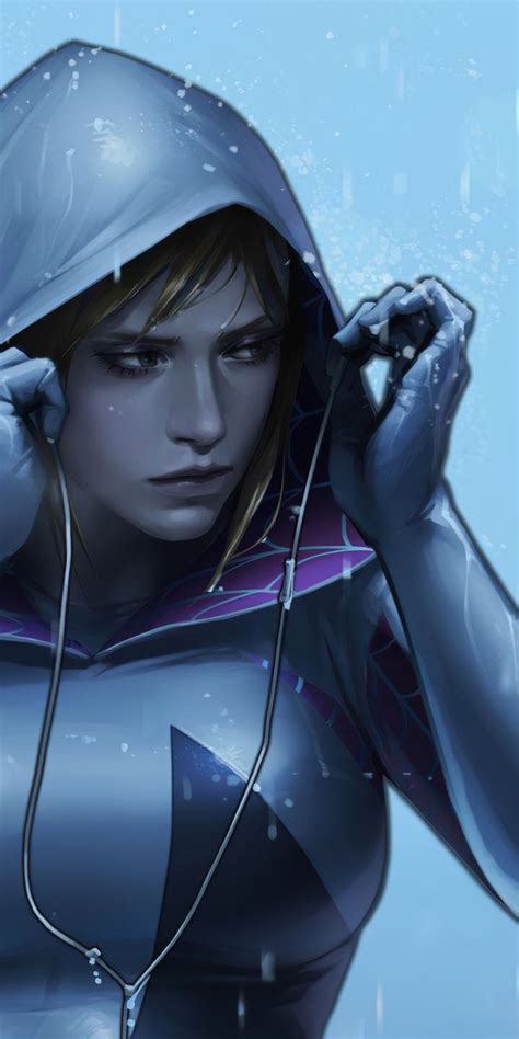 Обои на рабочий стол Капюшон Комиксы Комиксы Dc Женщина Паук Гвен Стейси 984077 для ПК