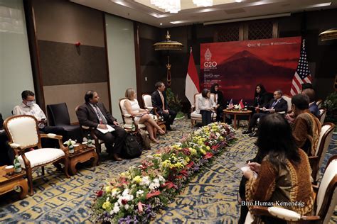 Pertemuan Menteri Perdagangan RI Dengan Duta Besar Perwakilan Dagang AS