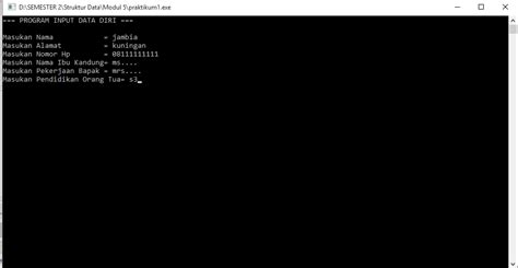 Praktikum Struktur Data Modul 5 Praktikum Struktur Data Uniku 2017