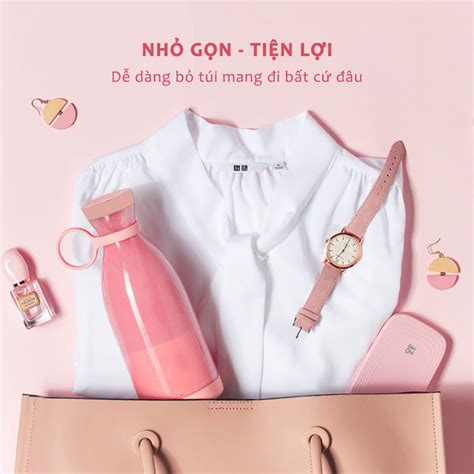 Mua Máy Xay Sinh Tố Trái Cây 350ml Hình Chai Dễ Thương Mini Nhỏ Gọn Có