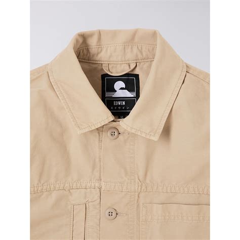 Edwin Avery Jacket White Pepper