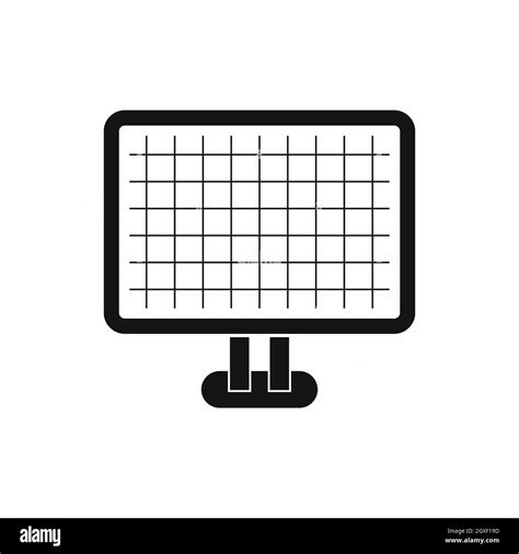 Computer Monitor With The Program For Architecture In Simple Style