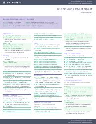 Ms-Dos Basics Cheat Sheet Download Printable PDF | Templateroller