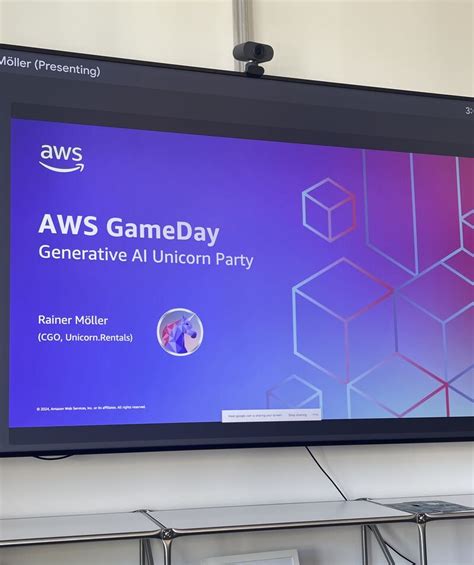 Yao Chung Chen On Linkedin Aws Gameday Bedrock Generativeai