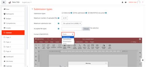 onlyoffice assign submission plugin v2 1 0 for moodle