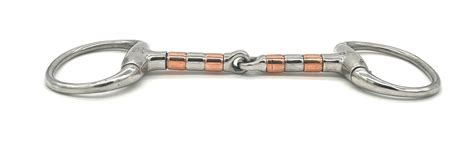 Eggbutt With Copper And Stainless Rollers Bit Ajr Sport Llc