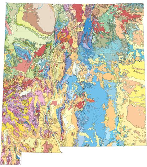 Geologic Map Of New Mexico