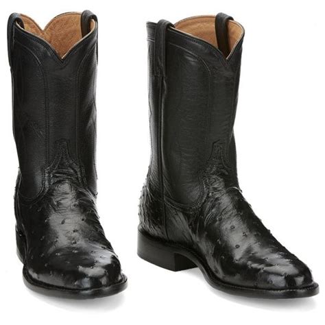 Tony Lama Boots Men S Monterey Full Quill Black Tonylamaep