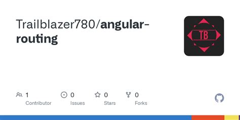 Github Trailblazer780angular Routing