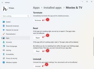 How To Fix Films Tv Error X In Windows