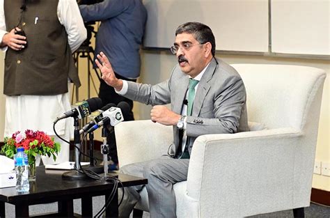 Caretaker Prime Minister Anwaar Ul Haq Kakar Participates In An