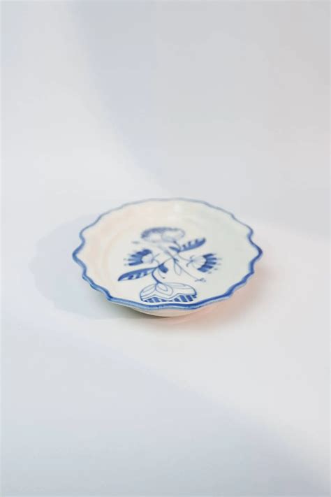 Тарілка з ліпкою Art Hall Ceramics Ukraine Ceramics