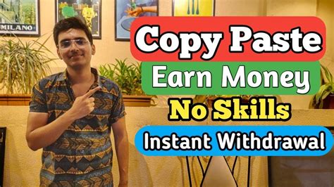Simple Copy Paste Job Real 100 Working Proof Earn Money Part Time Online In 2023 Youtube