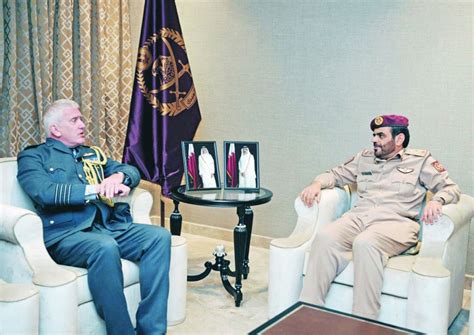 Amiri Guard Commander Meets Uk Defence Attache Read Qatar Tribune On