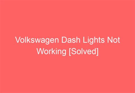2002 Volkswagen Jetta Radio Not Working Easy Troubleshooting