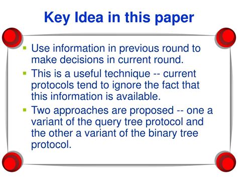 Ppt Adaptive Splitting Protocols For Rfid Tag Collision Arbitration